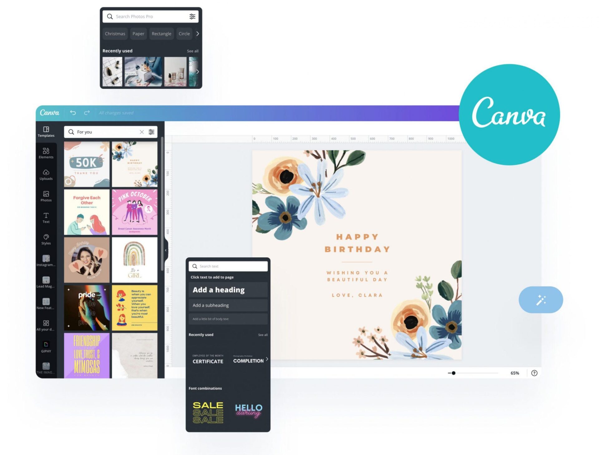 9 Cara Buat Feed IG Nyambung di Canva Tanpa Terpotong